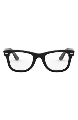 Ray-ban 50mm Eyeglasses - Shiny Black