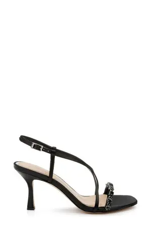Badgley Mischka Alexis Embellished Slingback Sandal