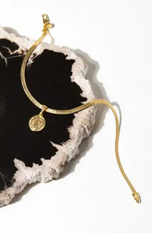 CHILD OF WILD St. Benedict Charm Anklet