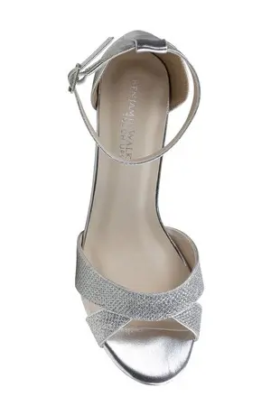 TOUCH UPS Clementine Ankle Strap Sandal - Silver