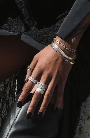 CHILD OF WILD The Rita Eternity Ring - Silver