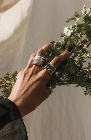 CHILD OF WILD The Rita Eternity Ring - Silver