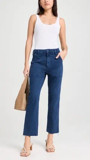 AMO Easy Army Trousers - Neptune
