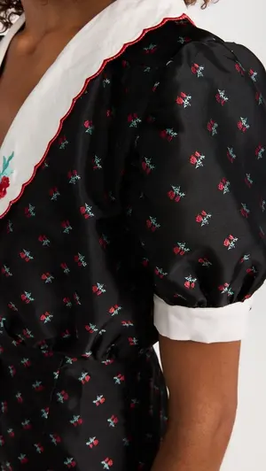 SISTER JANE Courtney Jacquard Mini Dress