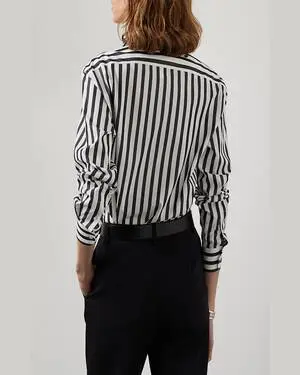 Ralph Lauren Capri Striped Shirt - White Multi