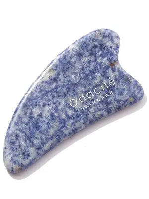 ODACITE Crystal Contour Gua Sha Blue Sodalite Beauty Tool