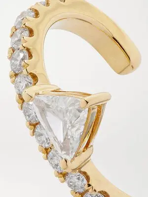 ANITA KO 18-karat Gold Diamond Ear Cuff