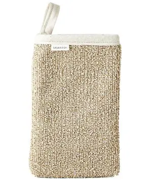 SASAWASHI Deep Exfoliating Body Scrub Mitt - One-color