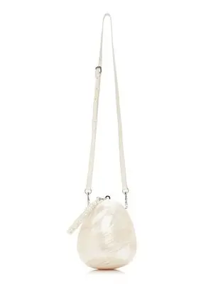 Simone Rocha Perspex Pearl Acrylic Top Handle Bag