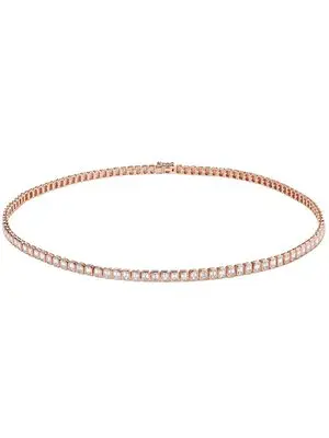 ANITA KO 18-karat Rose Gold Diamond Choker