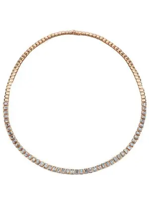 ANITA KO 18-karat Rose Gold Diamond Choker