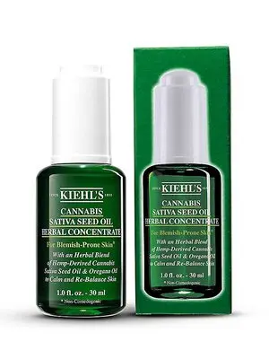 KIEHL'S SINCE 1851 Cannabis Sativa Seed Oil Herbal Concentrate 30ml