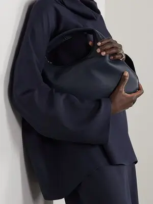 THE ROW Everyday Textured-leather Shoulder Bag