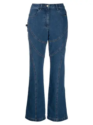 Paloma Wool Cropped Knit Trousers