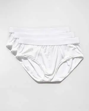 CDLP Solid 3-pack Y-briefs White