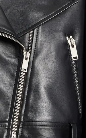 Khaite Gelman Cropped Leather Jacket
