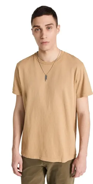 NILI LOTAN Bradley Tee Sandstone