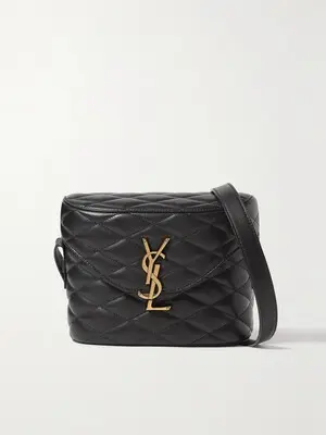 Saint Laurent June Quilted Leather Shoulder Bag