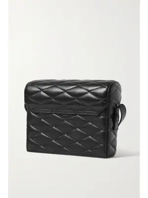 Saint Laurent June Quilted Leather Shoulder Bag