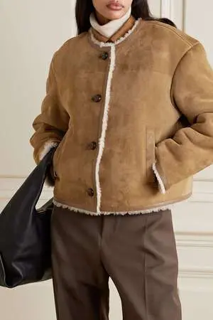 NILI LOTAN Eleanor Shearling Coat