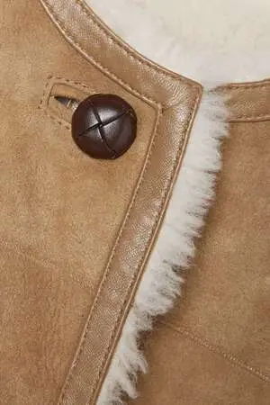 NILI LOTAN Eleanor Shearling Coat