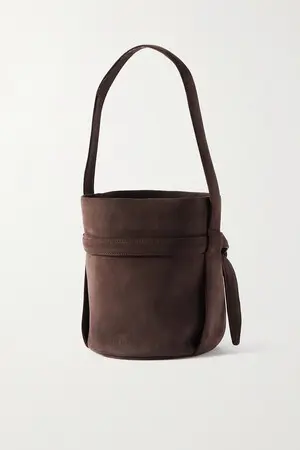 THE ROW Mini Leo Nubuck Bucket Bag