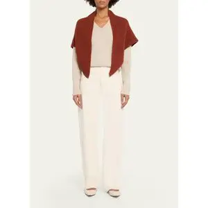 Inverni Sciarpa Maglia Cashmere Knit Scarf