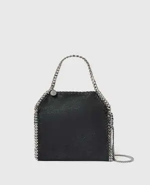 Stella McCartney STELLA MCCARTNEY Falabella Mini Tote Bag Black