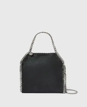 Stella McCartney STELLA MCCARTNEY Falabella Mini Tote Bag Black