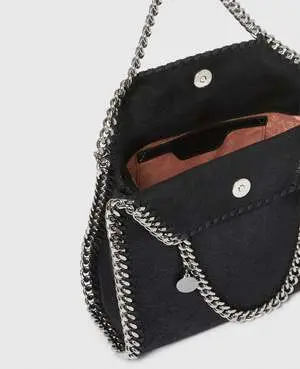 Stella McCartney Falabella Mini Tote Bag - Black