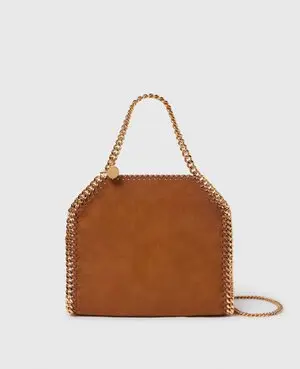 Stella McCartney Falabella Mini Tote Bag - Brandy