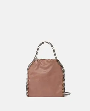 Stella McCartney Stella McCartney Falabella Mini Tote Bag Dark Taupe