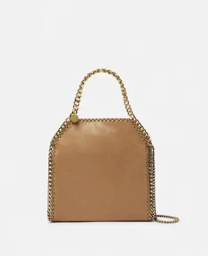 Stella McCartney Stella McCartney Falabella Mini Tote Bag Pecan Brown