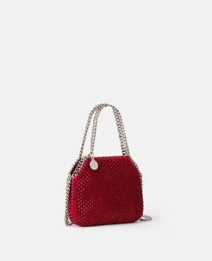 Stella McCartney Stella McCartney Falabella Mini Tote Bag Ruby Red