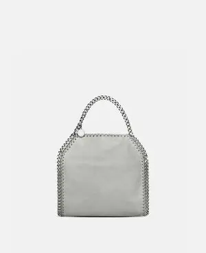 Stella McCartney Falabella Tiny Tote Bag Light Grey