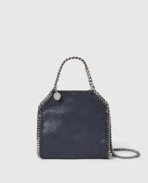 Stella McCartney Falabella Tiny Tote Bag - Midnight