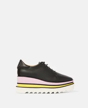 Stella McCartney Sneak-Elyse Platform Sneakers Black