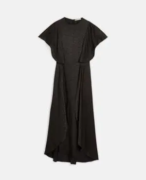 Stella McCartney S-wave Jacquard Maxi Dress