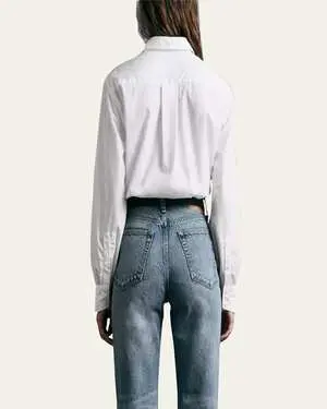 Rag & Bone Maxine Classic Button-front Shirt - White