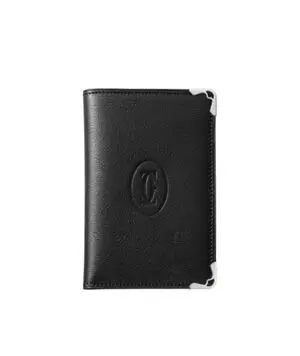 CARTIER 4-credit Card Holder, Must De - Black