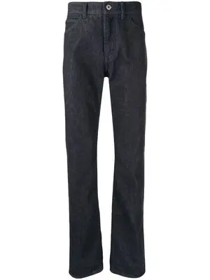 FERRAGAMO Gancini Patch Straight-leg Jeans