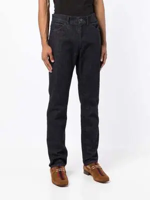 FERRAGAMO Gancini Patch Straight-leg Jeans