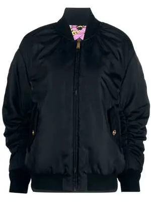 Versace I Ventagli-print Reversible Puffer Jacket