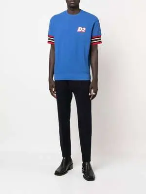 Dsquared2 Pinstripe Tapered Trousers