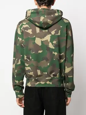 Heron Preston Camouflage Cotton Hoodie
