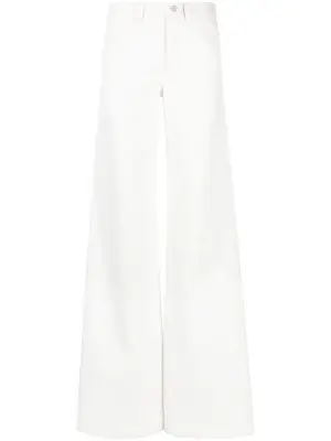 COURREGES Twill Baggy Trousers