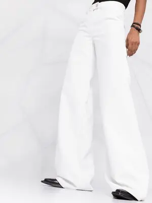 COURREGES Twill Baggy Trousers