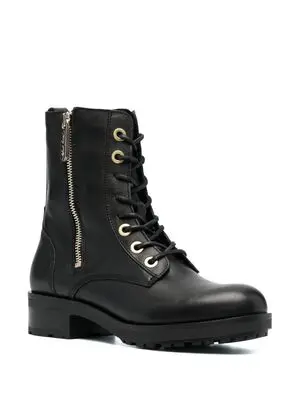 Tommy Hilfiger 40mm Zip-up Biker Boots