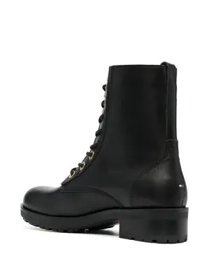 Tommy Hilfiger 40mm Zip-up Biker Boots