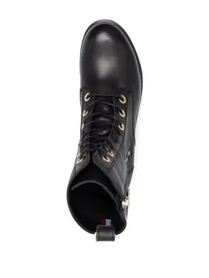 Tommy Hilfiger 40mm Zip-up Biker Boots